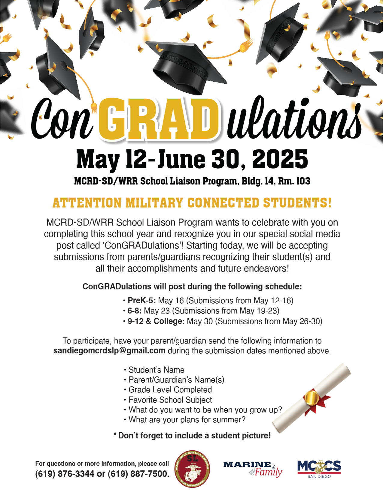 MCCS ConGRADulations