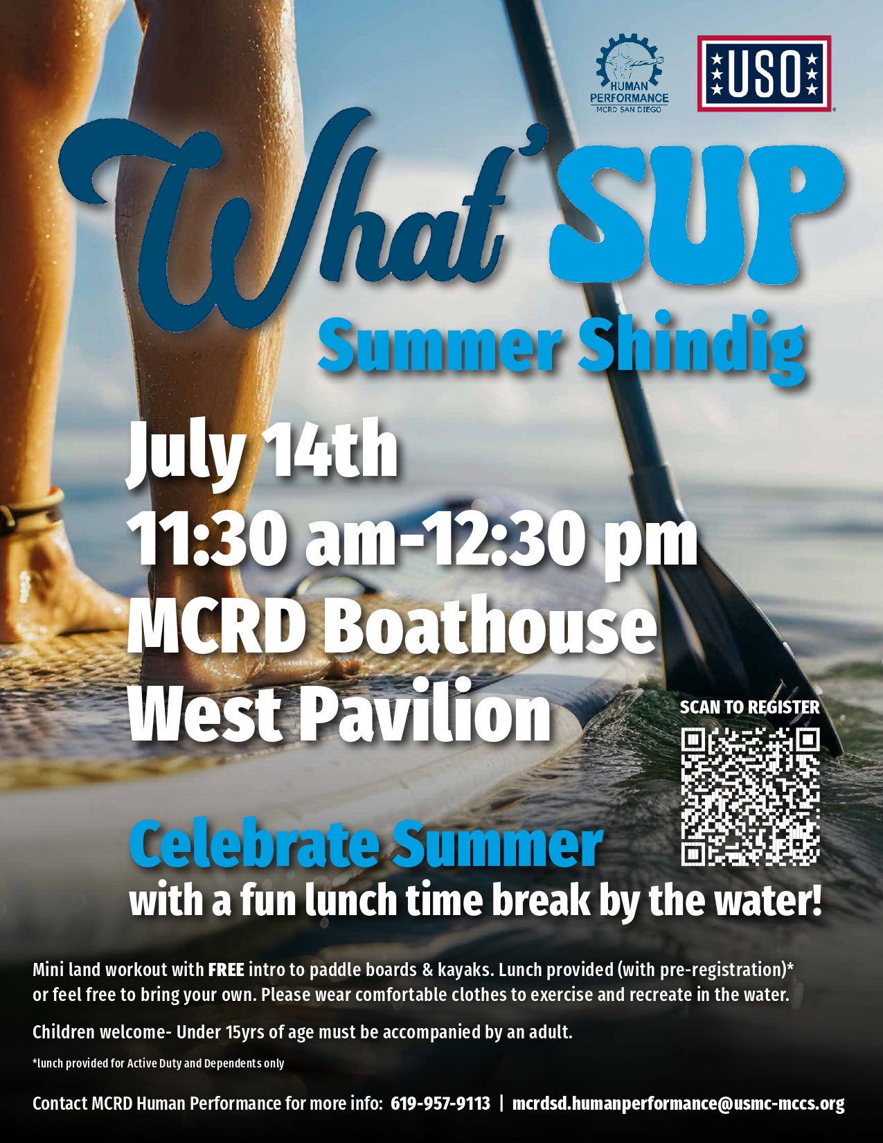 MCCS What'SUP Summer Shindig