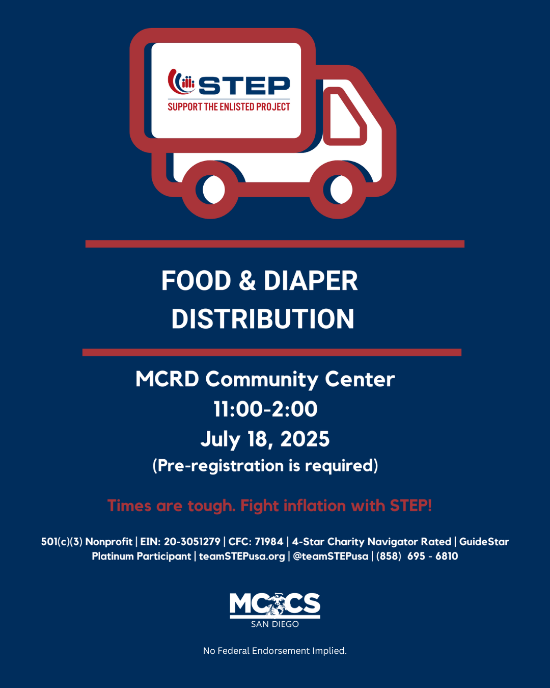 MCCS STEP Distribution
