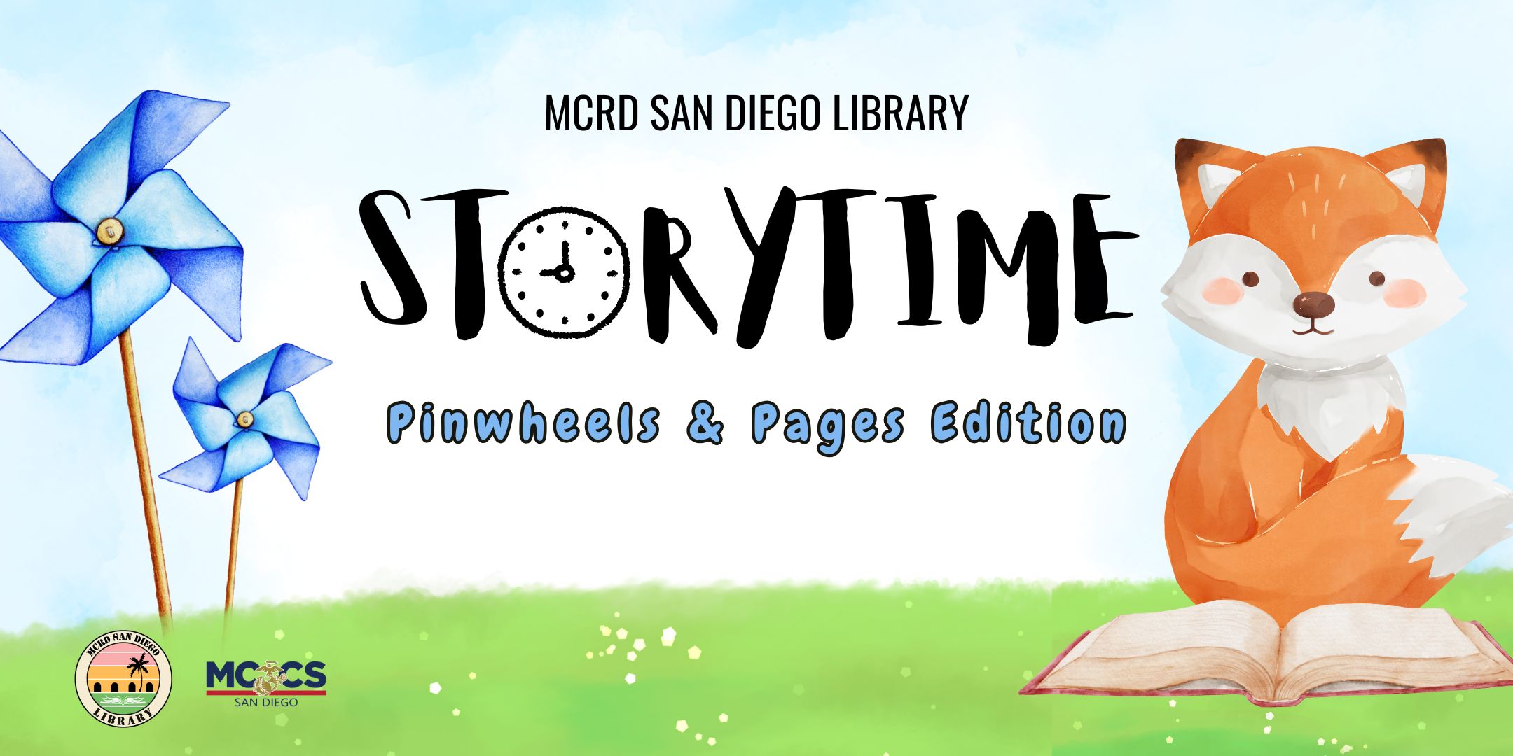 MCCS Pinwheels and Pages: Storytime & Activity