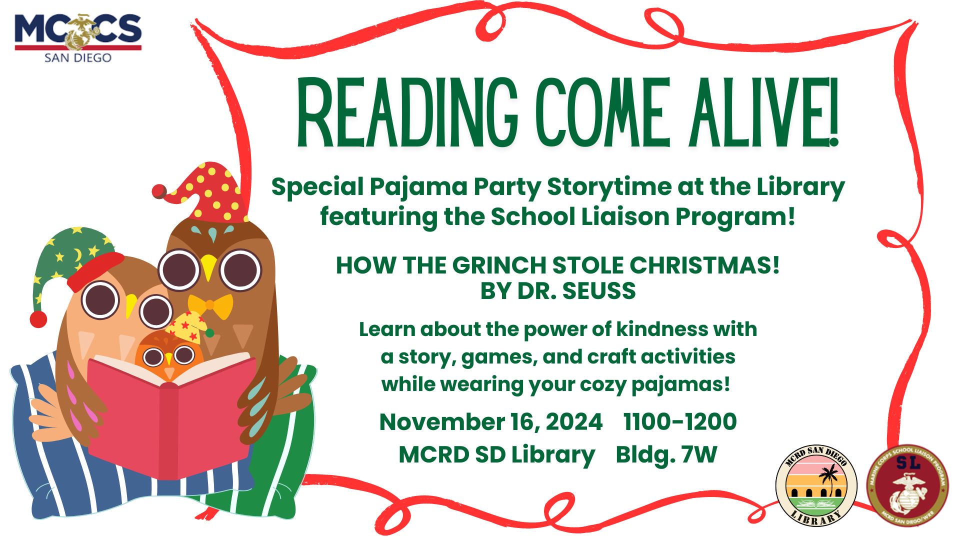 MCCS Reading Come Alive