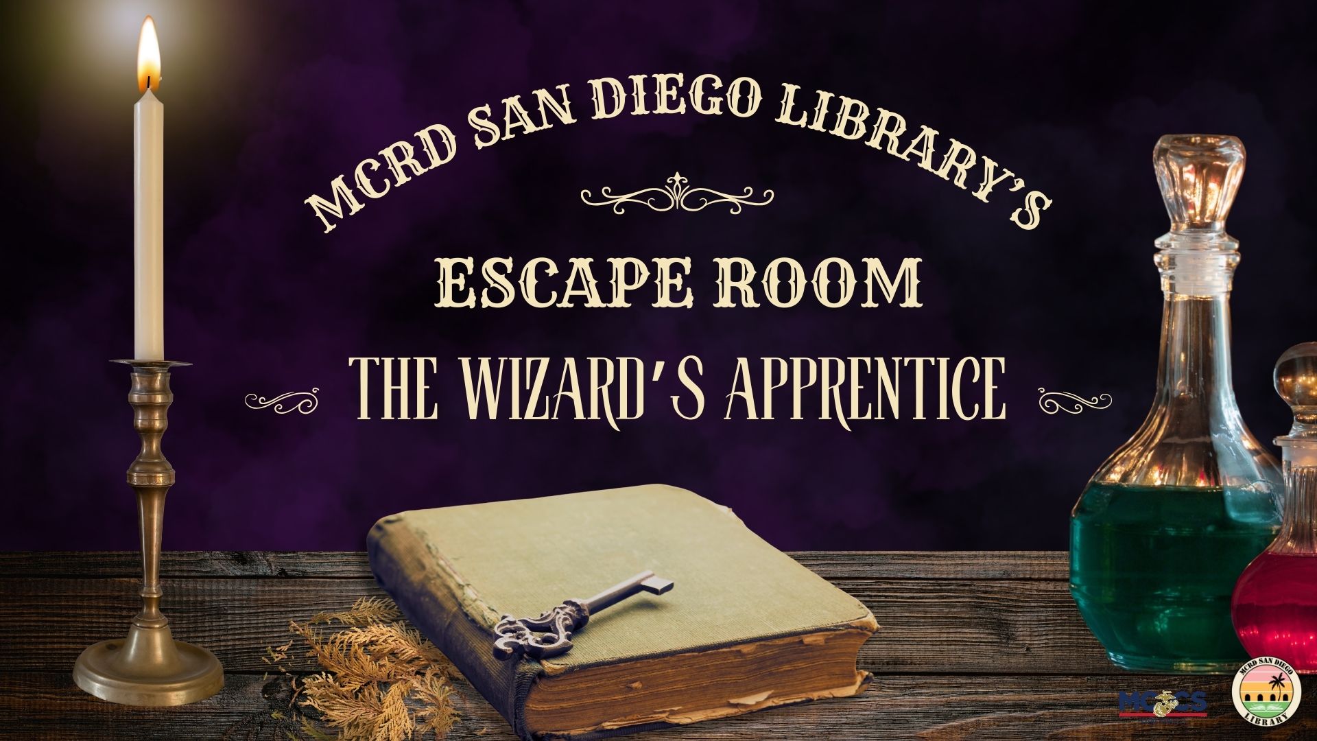 MCCS The Wizard's Apprentice: A Library Escape Room