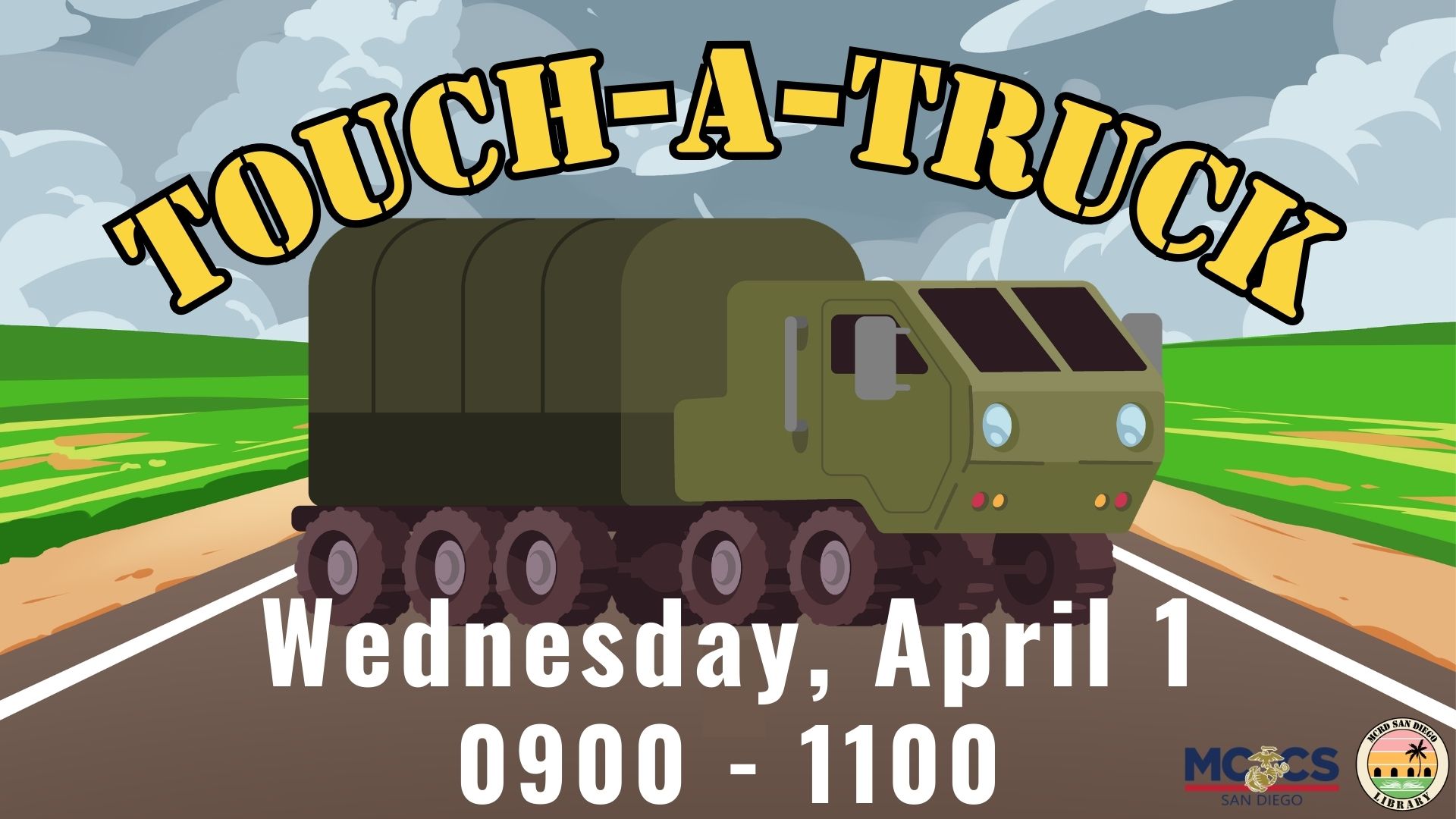 MCCS Touch-A-Truck on April 1